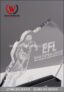 Plakat Akrilik Grafir Top Score EFL 2021 - Wijaya Production