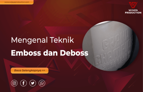 Mengenal Teknik Emboss dan Deboss untuk Kerajinan
