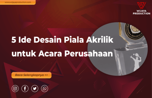 5 Ide Desain Piala Akrilik untuk Acara Perusahaan