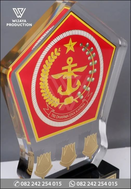 Plakat Akrilik Logo TNI AL